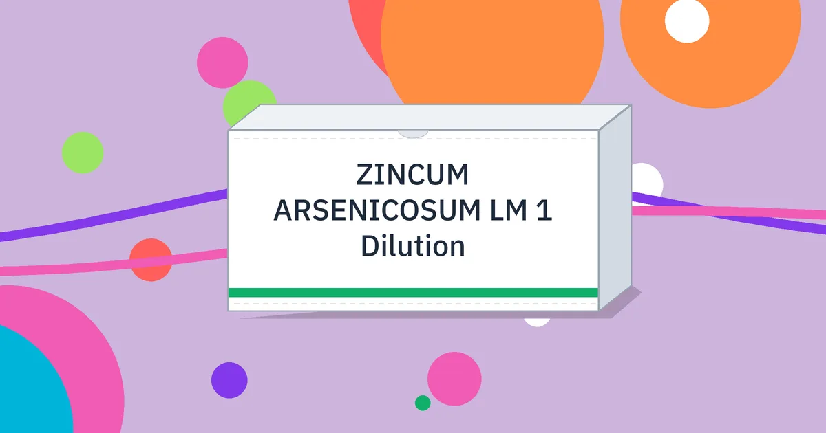 Symbolbild: Packung mit der Aufschrift ZINCUM ARSENICOSUM LM 1 Dilution (PZN 13290258) – Verfügbarkeit und Bezug in Apotheken in Frankfurt am Main