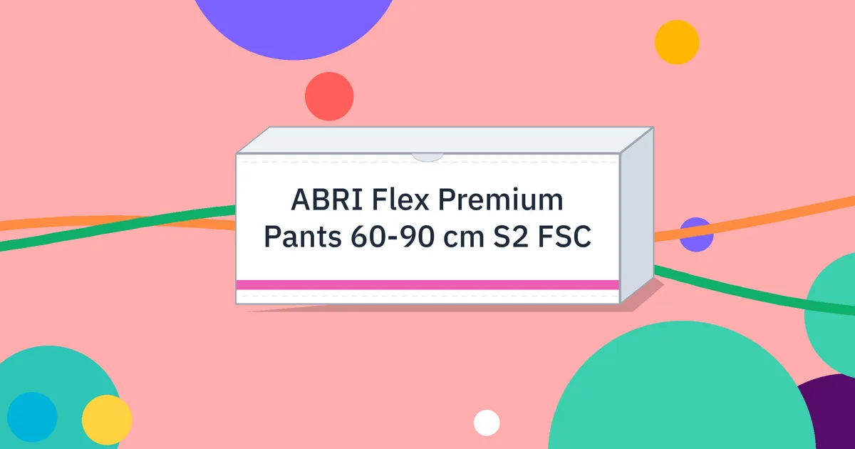 Symbolbild: Packung mit der Aufschrift ABRI Flex Premium Pants 60-90 cm S2 FSC (PZN 10549939) – Verfügbarkeit und Bezug in Apotheken in Frankfurt am Main