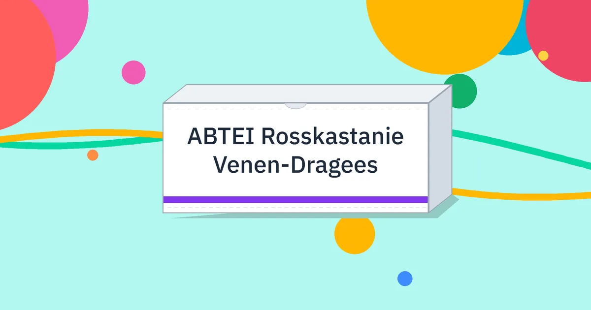 Symbolbild: Packung mit der Aufschrift ABTEI Rosskastanie Venen-Dragees (PZN 10112591) – Verfügbarkeit und Bezug in Apotheken in Frankfurt am Main
