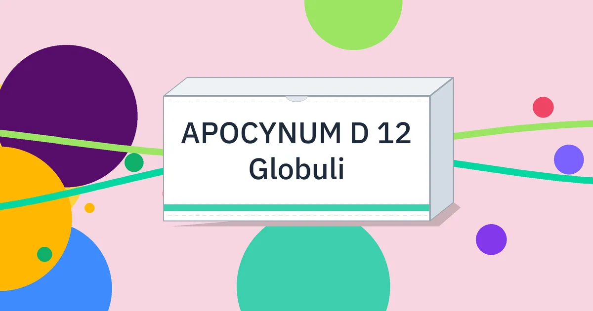 Symbolbild: Packung mit der Aufschrift APOCYNUM D 12 Globuli (PZN 16695553) – Verfügbarkeit und Bezug in Apotheken in Frankfurt am Main