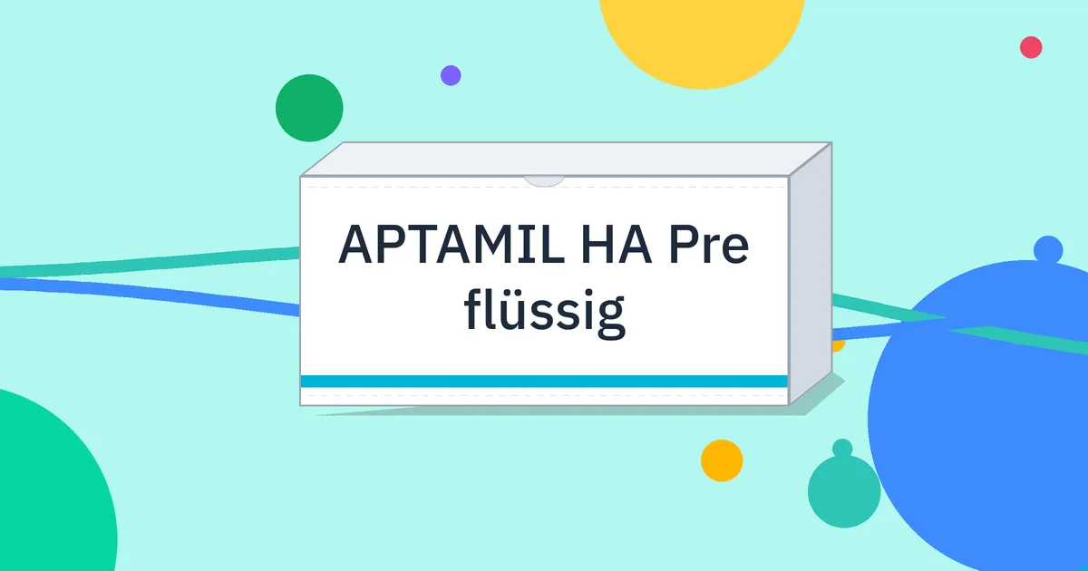 Symbolbild: Packung mit der Aufschrift APTAMIL HA Pre flüssig (PZN 14154356) – Verfügbarkeit und Bezug in Apotheken in Frankfurt am Main
