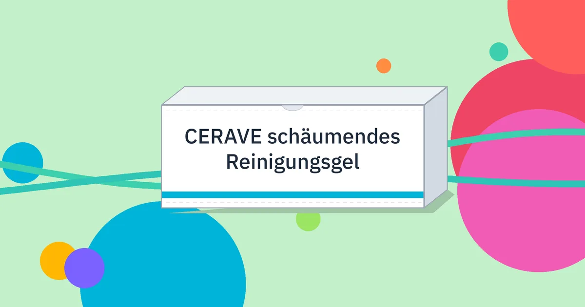 Symbolbild: Packung mit der Aufschrift CERAVE schäumendes Reinigungsgel (PZN 14017518) – Verfügbarkeit und Bezug in Apotheken in Frankfurt am Main