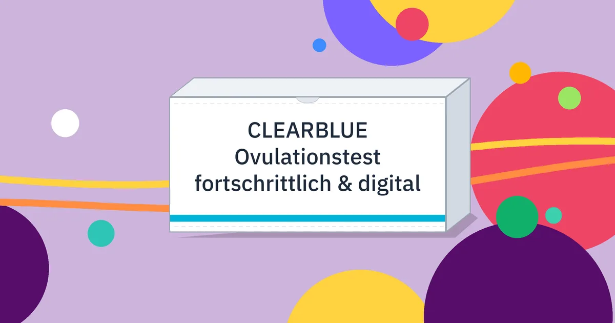 Symbolbild: Packung mit der Aufschrift CLEARBLUE Ovulationstest fortschrittlich & digital (PZN 13827787) – Verfügbarkeit und Bezug in Apotheken in Frankfurt am Main
