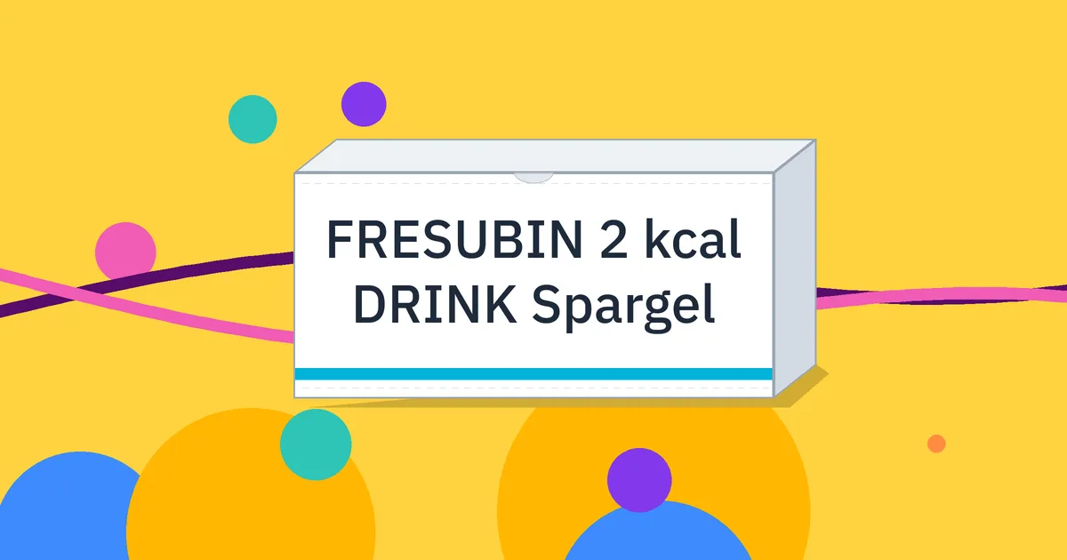 Symbolbild: Packung mit der Aufschrift FRESUBIN 2 kcal DRINK Spargel (PZN 13710737) – Verfügbarkeit und Bezug in Apotheken in Frankfurt am Main