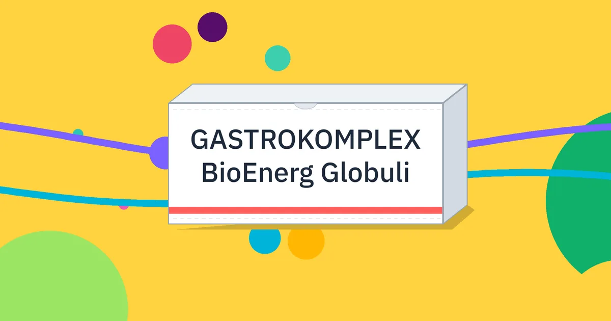 Symbolbild: Packung mit der Aufschrift GASTROKOMPLEX BioEnerg Globuli (PZN 13985612) – Verfügbarkeit und Bezug in Apotheken in Frankfurt am Main