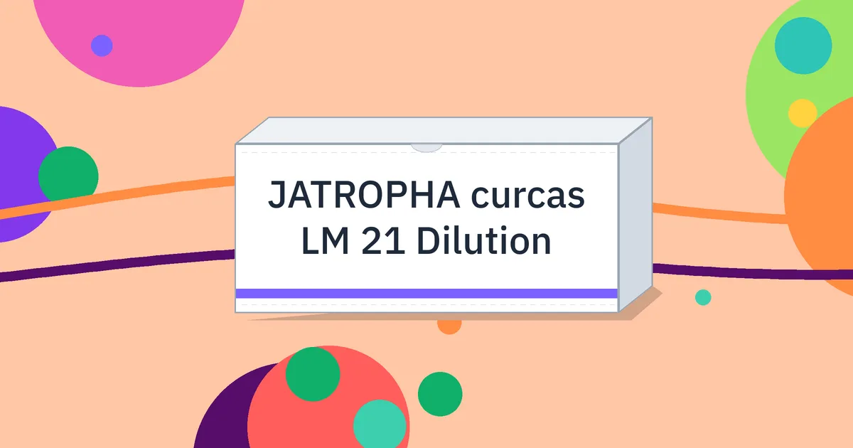 Symbolbild: Packung mit der Aufschrift JATROPHA curcas LM 21 Dilution (PZN 13562449) – Verfügbarkeit und Bezug in Apotheken in Frankfurt am Main