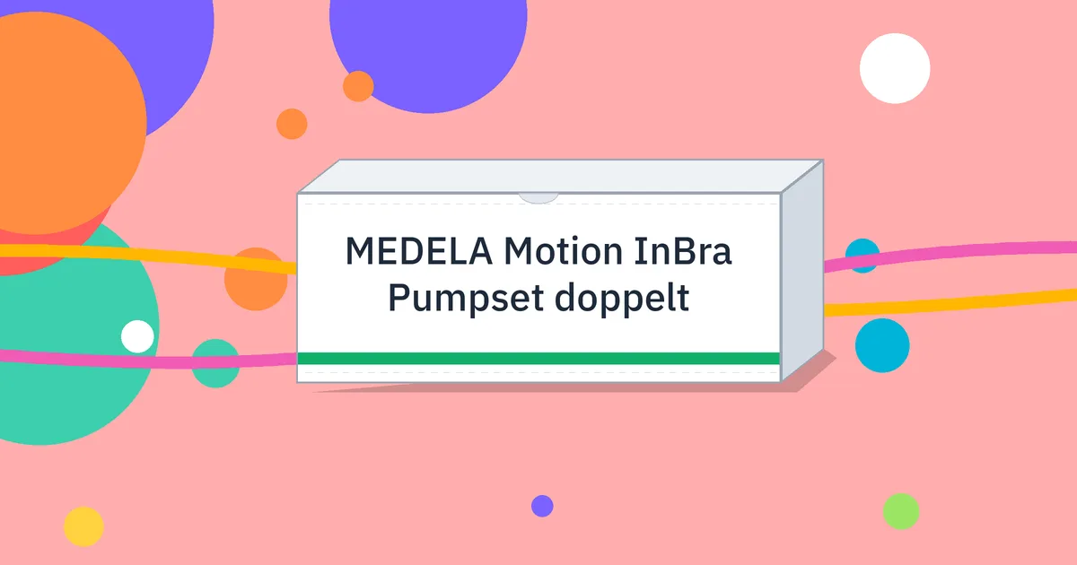 Symbolbild: Packung mit der Aufschrift MEDELA Motion InBra Pumpset doppelt (PZN 20576216) – Verfügbarkeit und Bezug in Apotheken in Frankfurt am Main