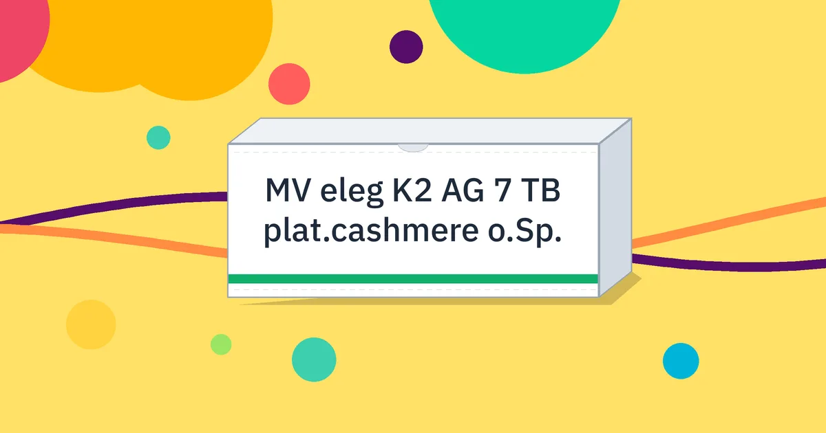 Symbolbild: Packung mit der Aufschrift MV eleg K2 AG 7 TB plat.cashmere o.Sp. (PZN 14677054) – Verfügbarkeit und Bezug in Apotheken in Frankfurt am Main