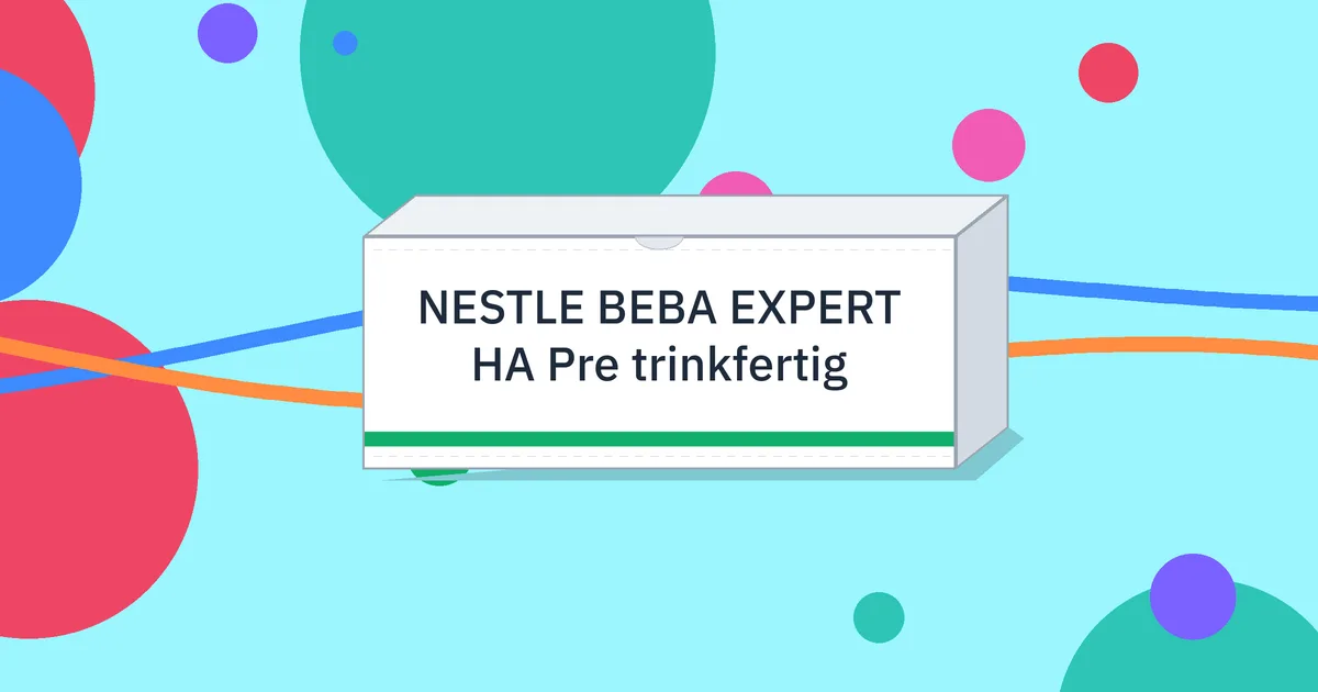 Symbolbild: Packung mit der Aufschrift NESTLE BEBA EXPERT HA Pre trinkfertig (PZN 19743519) – Verfügbarkeit und Bezug in Apotheken in Frankfurt am Main