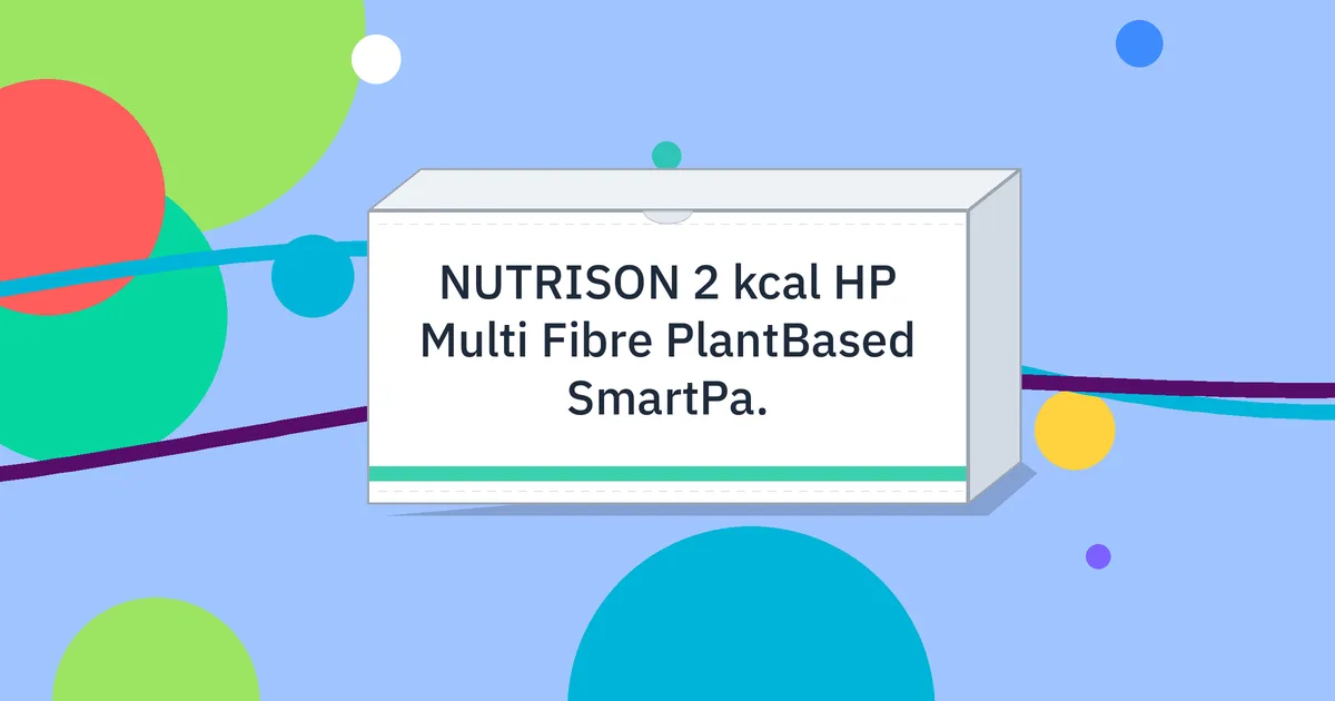 Symbolbild: Packung mit der Aufschrift NUTRISON 2 kcal HP Multi Fibre PlantBased SmartPa. (PZN 19180269) – Verfügbarkeit und Bezug in Apotheken in Frankfurt am Main