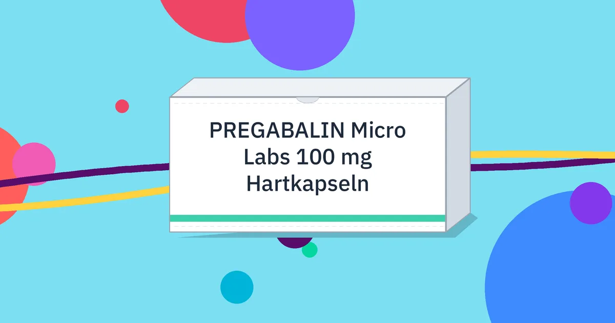 Symbolbild: Packung mit der Aufschrift PREGABALIN Micro Labs 100 mg Hartkapseln (PZN 19377492) – Verfügbarkeit und Bezug in Apotheken in Frankfurt am Main