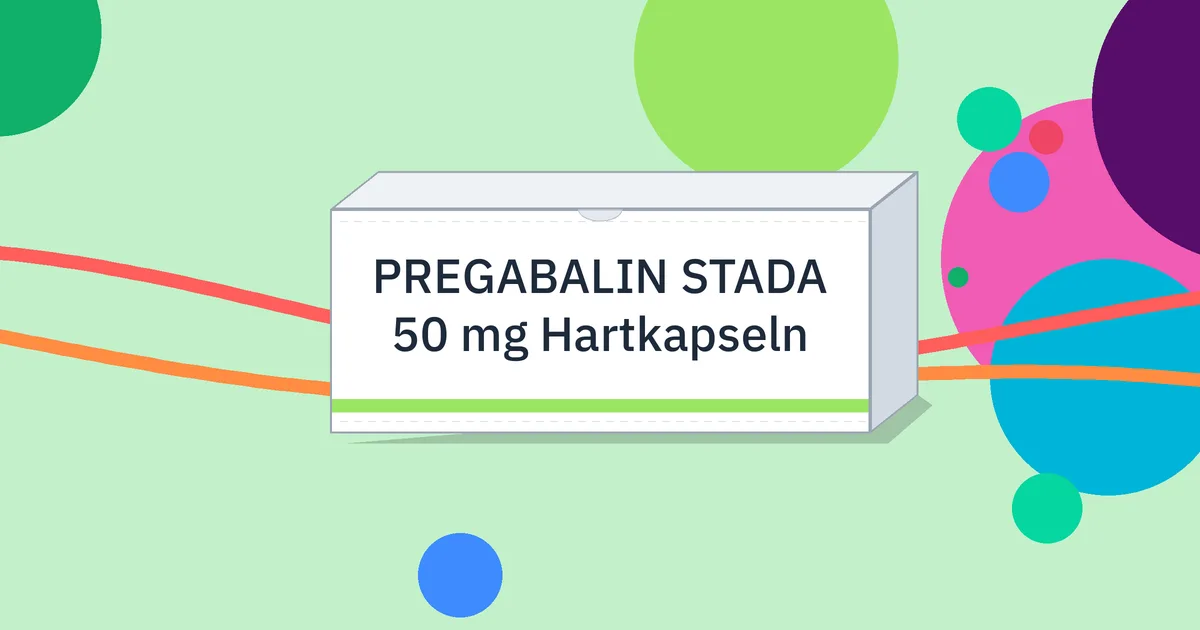 Symbolbild: Packung mit der Aufschrift PREGABALIN STADA 50 mg Hartkapseln (PZN 10779993) – Verfügbarkeit und Bezug in Apotheken in Frankfurt am Main