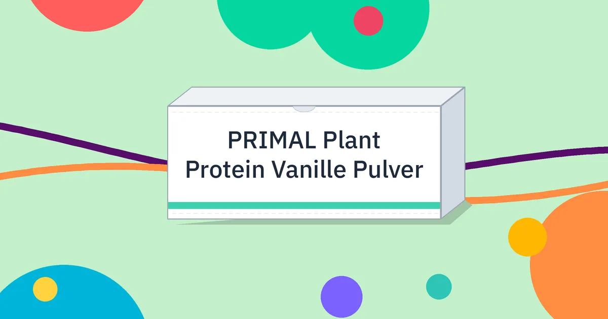 Symbolbild: Packung mit der Aufschrift PRIMAL Plant Protein Vanille Pulver (PZN 16204526) – Verfügbarkeit und Bezug in Apotheken in Frankfurt am Main