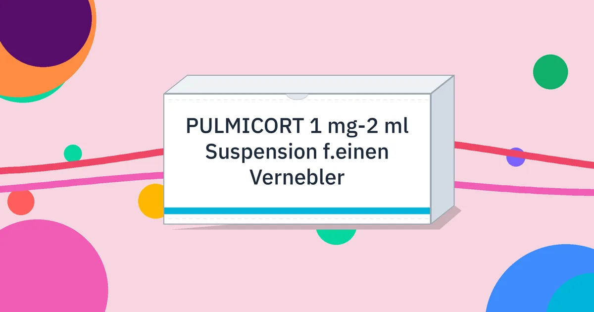 Symbolbild: Packung mit der Aufschrift PULMICORT 1 mg-2 ml Suspension f.einen Vernebler (PZN 02018719) – Verfügbarkeit und Bezug in Apotheken in Frankfurt am Main