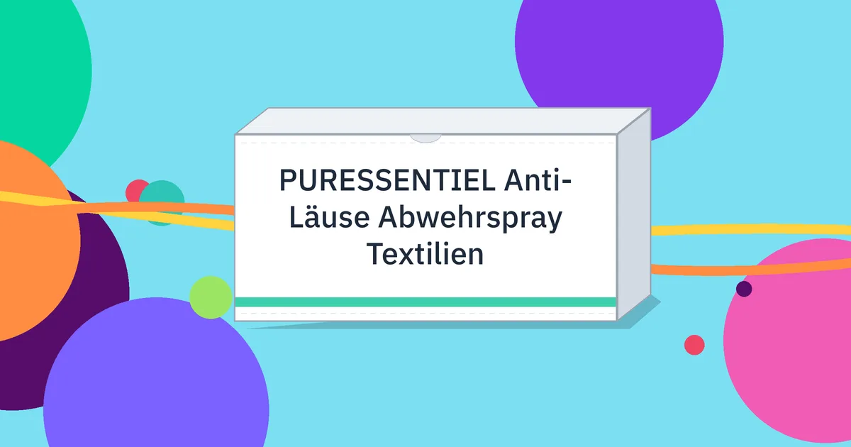 Symbolbild: Packung mit der Aufschrift PURESSENTIEL Anti-Läuse Abwehrspray Textilien (PZN 19479471) – Verfügbarkeit und Bezug in Apotheken in Frankfurt am Main