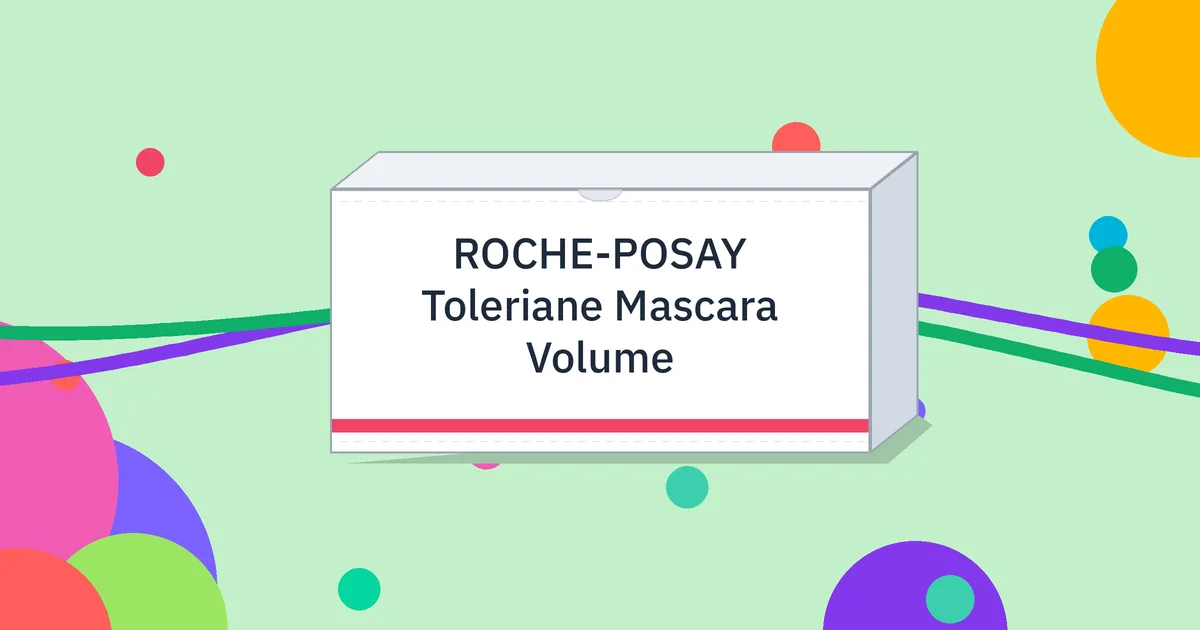 Symbolbild: Packung mit der Aufschrift ROCHE-POSAY Toleriane Mascara Volume (PZN 14349427) – Verfügbarkeit und Bezug in Apotheken in Frankfurt am Main
