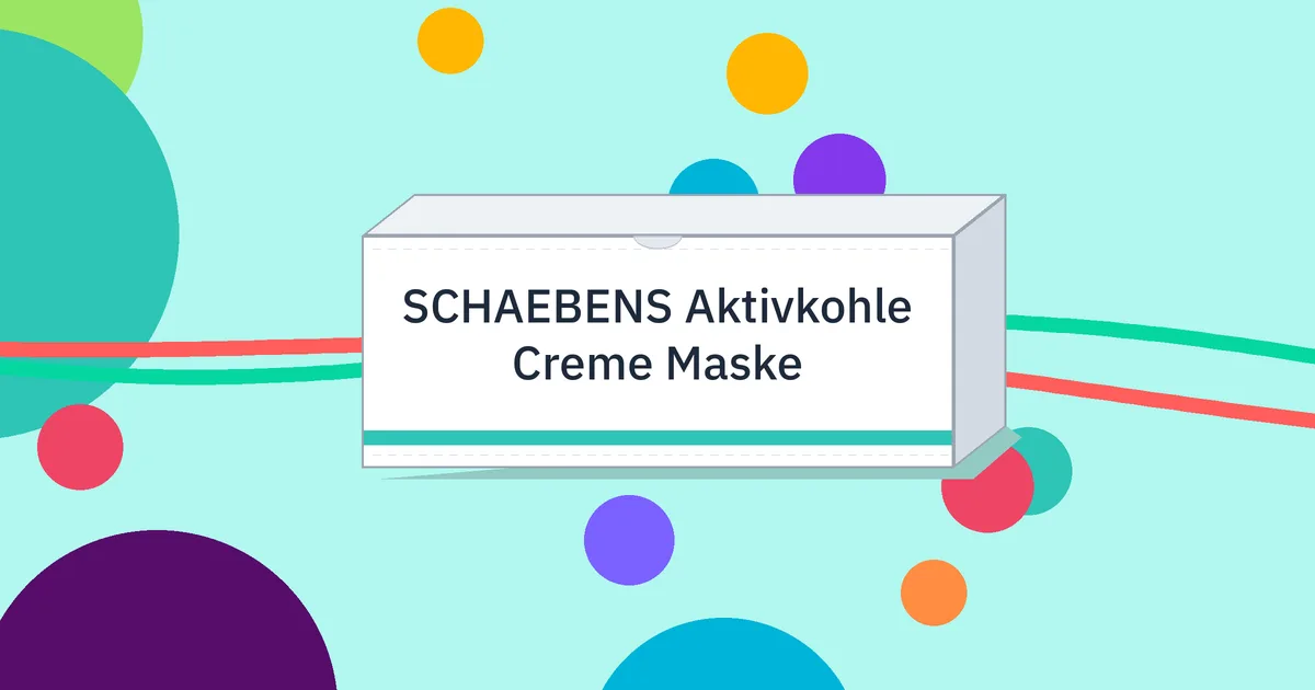 Symbolbild: Packung mit der Aufschrift SCHAEBENS Aktivkohle Creme Maske (PZN 13987137) – Verfügbarkeit und Bezug in Apotheken in Frankfurt am Main
