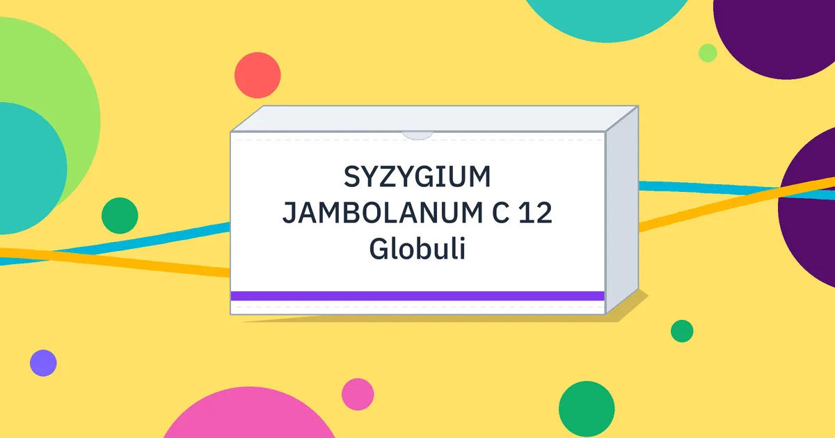Symbolbild: Packung mit der Aufschrift SYZYGIUM JAMBOLANUM C 12 Globuli (PZN 19719449) – Verfügbarkeit und Bezug in Apotheken in Frankfurt am Main