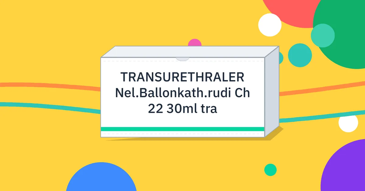 Symbolbild: Packung mit der Aufschrift TRANSURETHRALER Nel.Ballonkath.rudi Ch 22 30ml tra (PZN 19950460) – Verfügbarkeit und Bezug in Apotheken in Frankfurt am Main