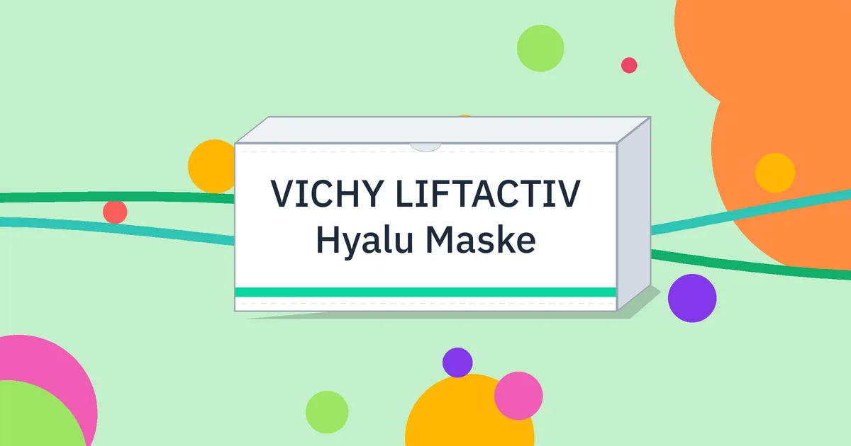 Symbolbild: Packung mit der Aufschrift VICHY LIFTACTIV Hyalu Maske (PZN 14060543) – Verfügbarkeit und Bezug in Apotheken in Frankfurt am Main