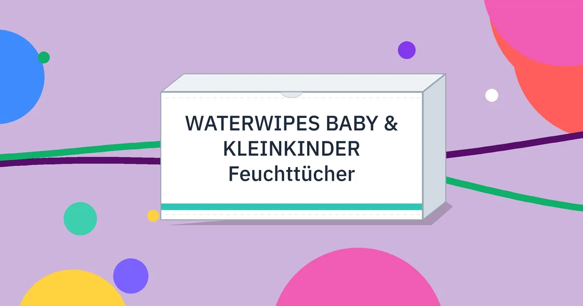Symbolbild: Packung mit der Aufschrift WATERWIPES BABY & KLEINKINDER Feuchttücher (PZN 20059165) – Verfügbarkeit und Bezug in Apotheken in Frankfurt am Main