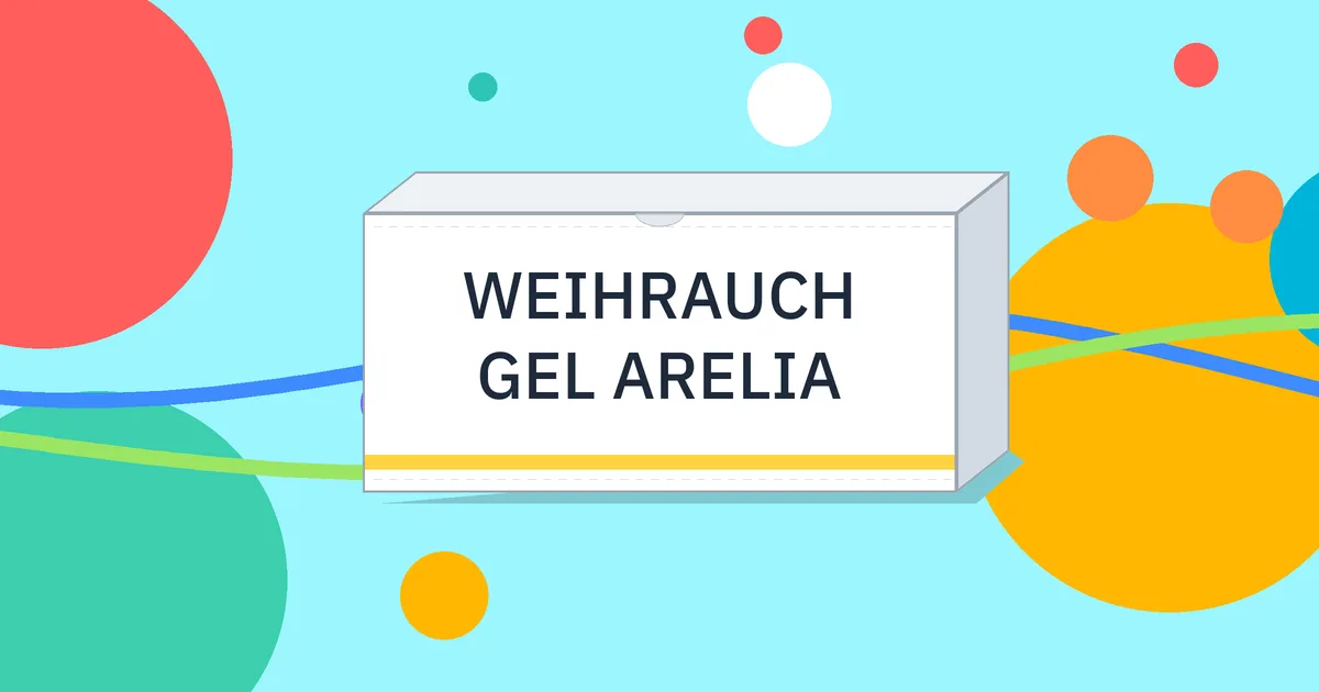 Symbolbild: Packung mit der Aufschrift WEIHRAUCH GEL ARELIA (PZN 05967899) – Verfügbarkeit und Bezug in Apotheken in Frankfurt am Main