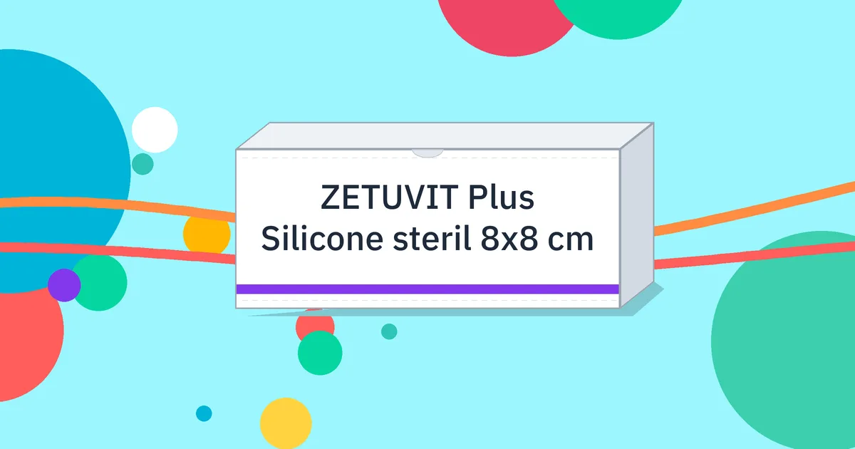 Symbolbild: Packung mit der Aufschrift ZETUVIT Plus Silicone steril 8x8 cm (PZN 18222014) – Verfügbarkeit und Bezug in Apotheken in Frankfurt am Main