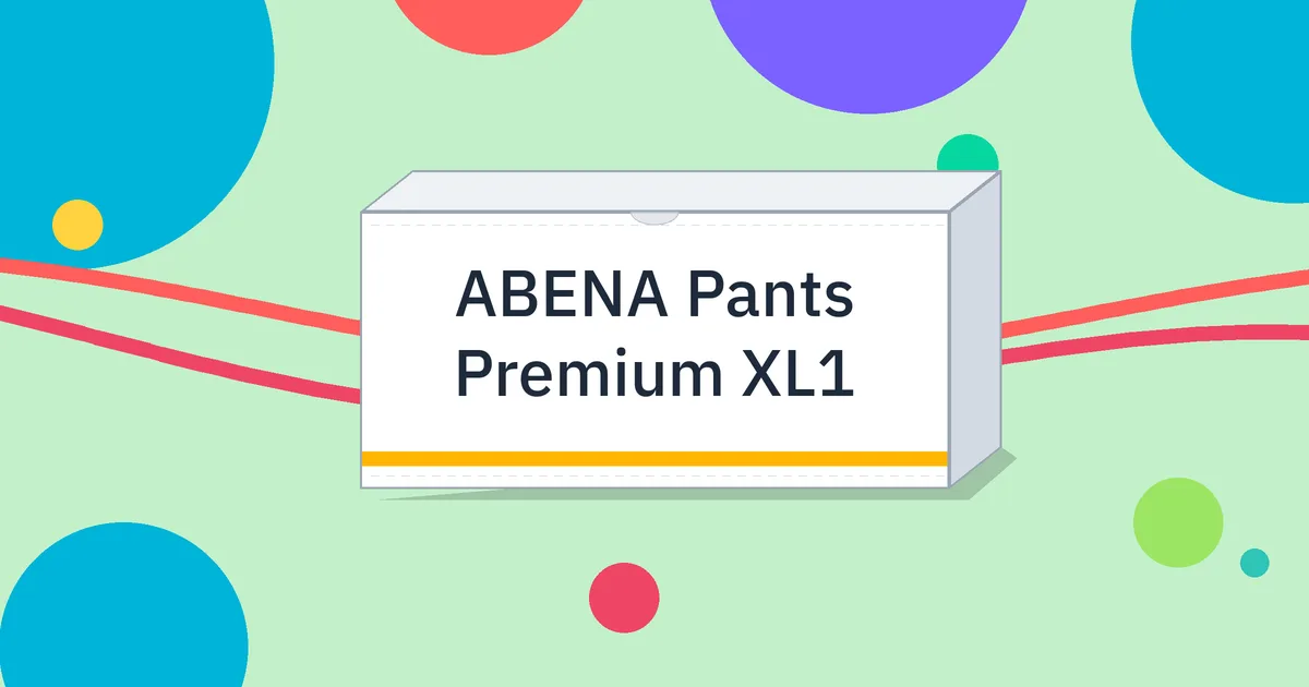 Symbolbild: Packung mit der Aufschrift ABENA Pants Premium XL1 (PZN 17457198) – Verfügbarkeit und Bezug in Apotheken in Frankfurt am Main