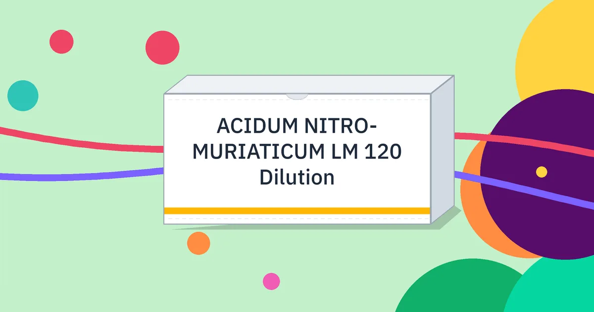 Symbolbild: Packung mit der Aufschrift ACIDUM NITRO-MURIATICUM LM 120 Dilution (PZN 13280768) – Verfügbarkeit und Bezug in Apotheken in Frankfurt am Main