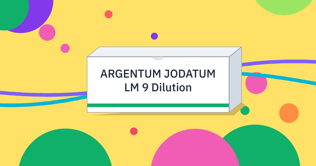 Symbolbild: Packung mit der Aufschrift ARGENTUM JODATUM LM 9 Dilution (PZN 12767333) – Verfügbarkeit und Bezug in Apotheken in Frankfurt am Main