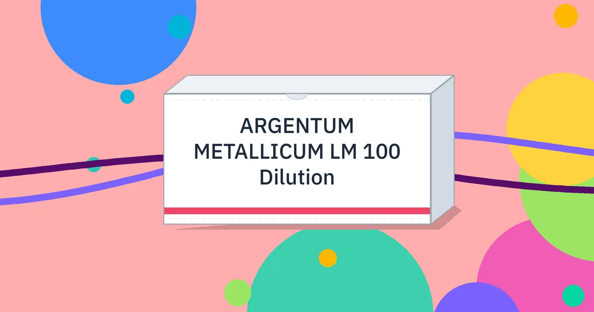 Symbolbild: Packung mit der Aufschrift ARGENTUM METALLICUM LM 100 Dilution (PZN 12768031) – Verfügbarkeit und Bezug in Apotheken in Frankfurt am Main