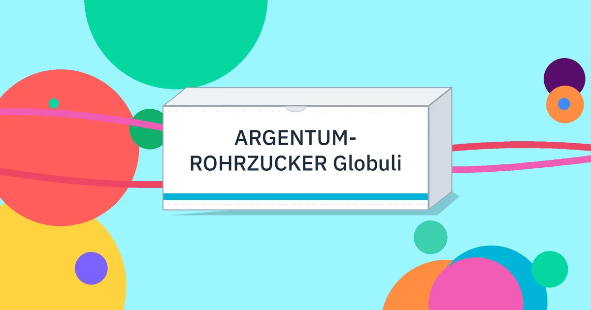 Symbolbild: Packung mit der Aufschrift ARGENTUM-ROHRZUCKER Globuli (PZN 08783728) – Verfügbarkeit und Bezug in Apotheken in Frankfurt am Main