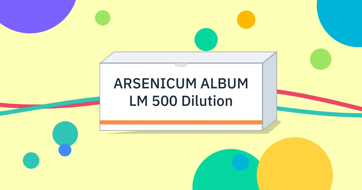Symbolbild: Packung mit der Aufschrift ARSENICUM ALBUM LM 500 Dilution (PZN 13692778) – Verfügbarkeit und Bezug in Apotheken in Frankfurt am Main