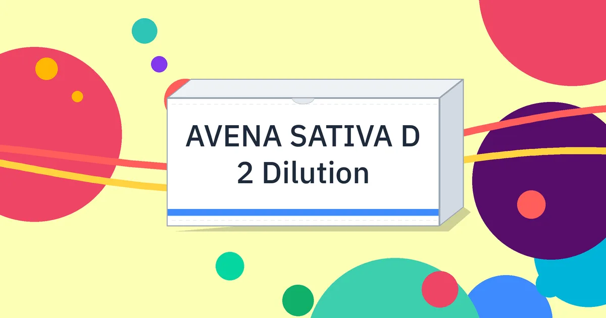 Symbolbild: Packung mit der Aufschrift AVENA SATIVA D 2 Dilution (PZN 02111040) – Verfügbarkeit und Bezug in Apotheken in Frankfurt am Main