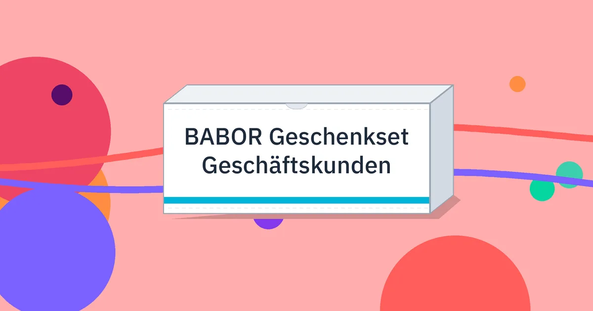 Symbolbild: Packung mit der Aufschrift BABOR Geschenkset Geschäftskunden (PZN 17836719) – Verfügbarkeit und Bezug in Apotheken in Frankfurt am Main