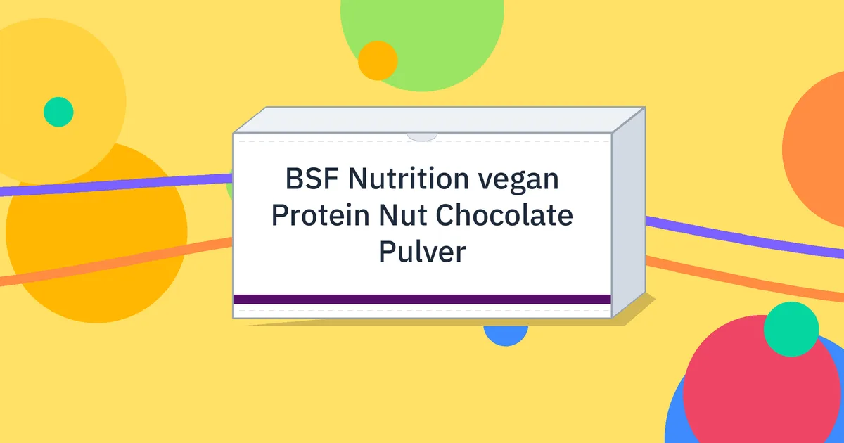 Symbolbild: Packung mit der Aufschrift BSF Nutrition vegan Protein Nut Chocolate Pulver (PZN 16237052) – Verfügbarkeit und Bezug in Apotheken in Frankfurt am Main