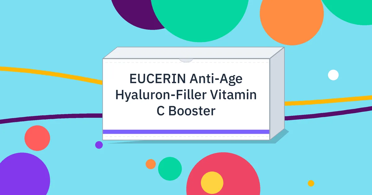 Symbolbild: Packung mit der Aufschrift EUCERIN Anti-Age Hyaluron-Filler Vitamin C Booster (PZN 15205972) – Verfügbarkeit und Bezug in Apotheken in Frankfurt am Main
