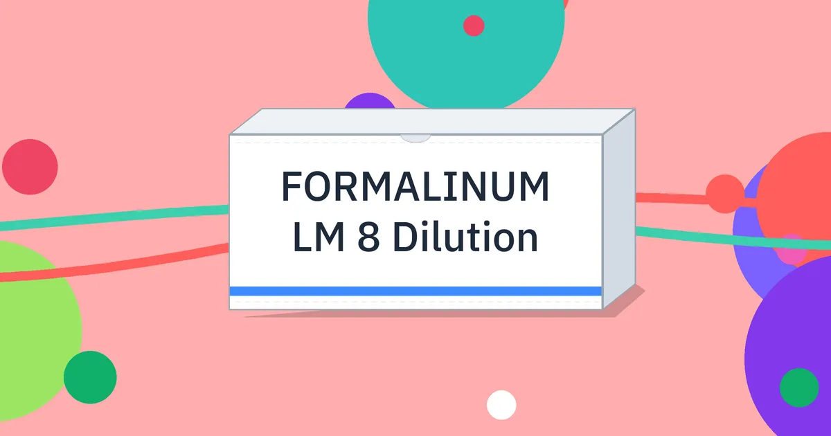 Symbolbild: Packung mit der Aufschrift FORMALINUM LM 8 Dilution (PZN 12873532) – Verfügbarkeit und Bezug in Apotheken in Frankfurt am Main