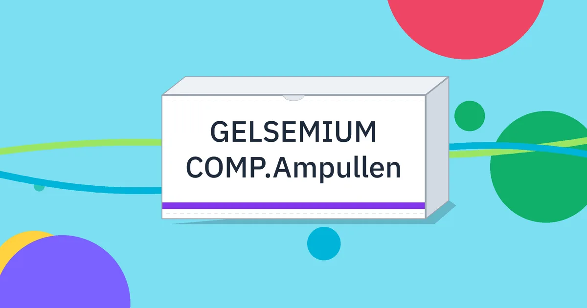 Symbolbild: Packung mit der Aufschrift GELSEMIUM COMP.Ampullen (PZN 01751487) – Verfügbarkeit und Bezug in Apotheken in Frankfurt am Main