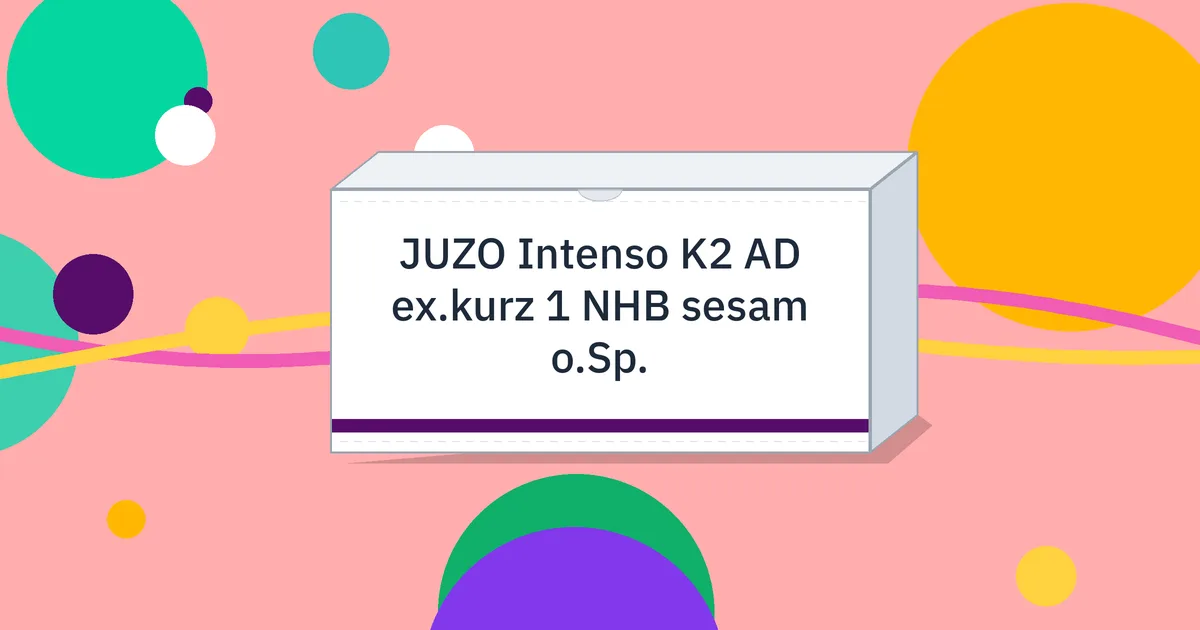 Symbolbild: Packung mit der Aufschrift JUZO Intenso K2 AD ex.kurz 1 NHB sesam o.Sp. (PZN 18622067) – Verfügbarkeit und Bezug in Apotheken in Frankfurt am Main