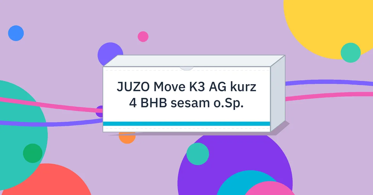 Symbolbild: Packung mit der Aufschrift JUZO Move K3 AG kurz 4 BHB sesam o.Sp. (PZN 18581635) – Verfügbarkeit und Bezug in Apotheken in Frankfurt am Main