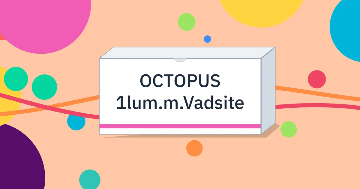 Symbolbild: Packung mit der Aufschrift OCTOPUS 1lum.m.Vadsite (PZN 13574458) – Verfügbarkeit und Bezug in Apotheken in Frankfurt am Main