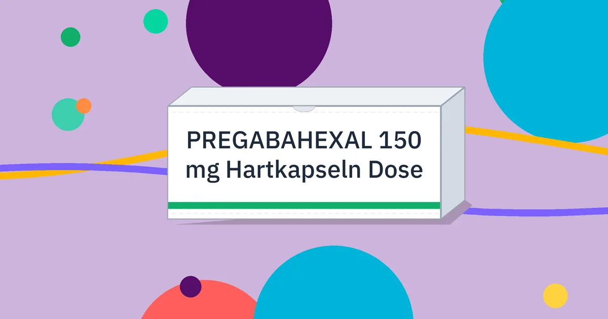 Symbolbild: Packung mit der Aufschrift PREGABAHEXAL 150 mg Hartkapseln Dose (PZN 19450616) – Verfügbarkeit und Bezug in Apotheken in Frankfurt am Main