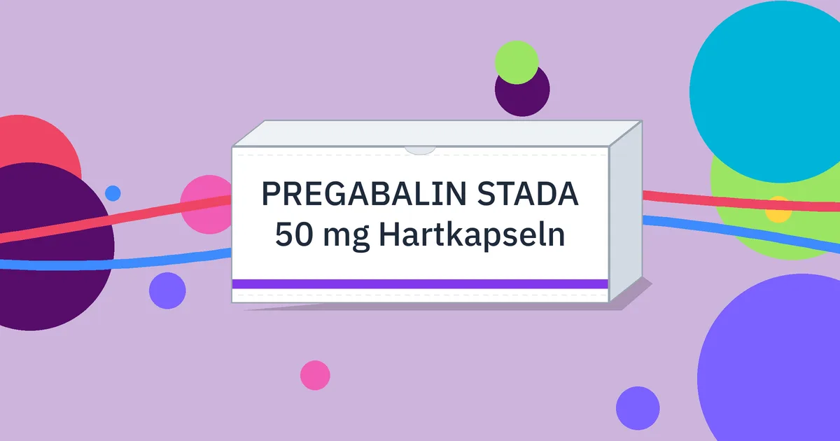 Symbolbild: Packung mit der Aufschrift PREGABALIN STADA 50 mg Hartkapseln (PZN 17146009) – Verfügbarkeit und Bezug in Apotheken in Frankfurt am Main