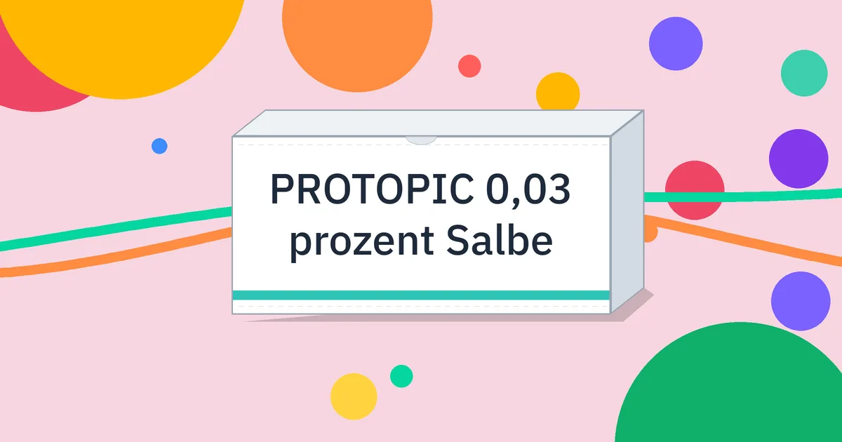 Symbolbild: Packung mit der Aufschrift PROTOPIC 0,03 prozent Salbe (PZN 12645512) – Verfügbarkeit und Bezug in Apotheken in Frankfurt am Main