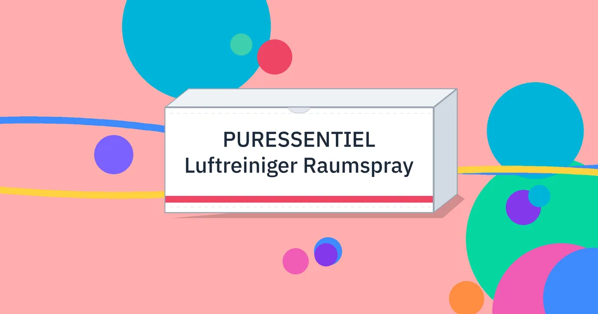 Symbolbild: Packung mit der Aufschrift PURESSENTIEL Luftreiniger Raumspray (PZN 18066229) – Verfügbarkeit und Bezug in Apotheken in Frankfurt am Main