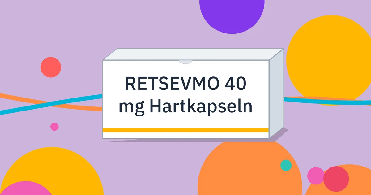 Symbolbild: Packung mit der Aufschrift RETSEVMO 40 mg Hartkapseln (PZN 17533568) – Verfügbarkeit und Bezug in Apotheken in Frankfurt am Main