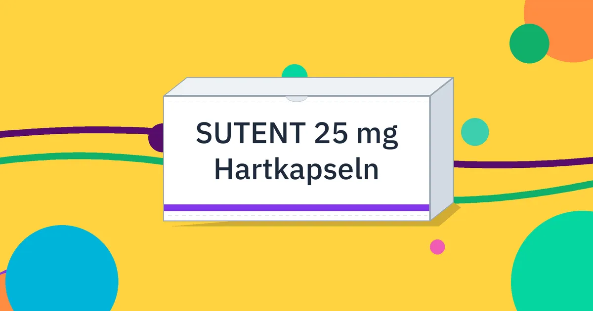 Symbolbild: Packung mit der Aufschrift SUTENT 25 mg Hartkapseln (PZN 04944330) – Verfügbarkeit und Bezug in Apotheken in Frankfurt am Main