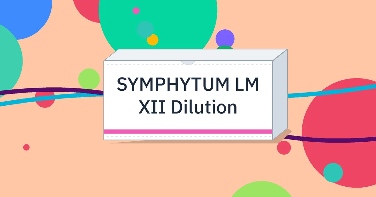 Symbolbild: Packung mit der Aufschrift SYMPHYTUM LM XII Dilution (PZN 02675914) – Verfügbarkeit und Bezug in Apotheken in Frankfurt am Main