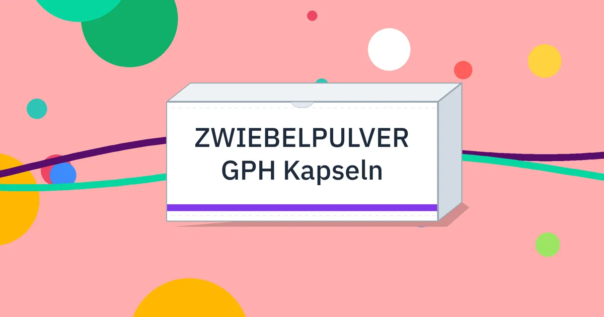 Symbolbild: Packung mit der Aufschrift ZWIEBELPULVER GPH Kapseln (PZN 00183437) – Verfügbarkeit und Bezug in Apotheken in Frankfurt am Main